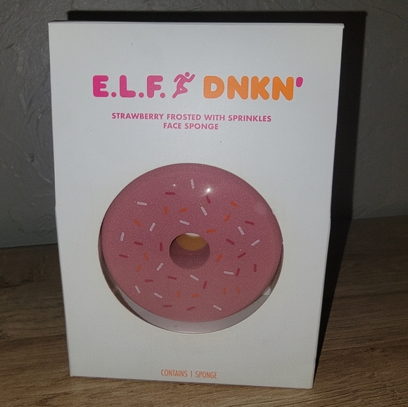 ELF | Makeup | Elf Dnkn Collab Limited Edition Doughnut Makeup Sponge ...